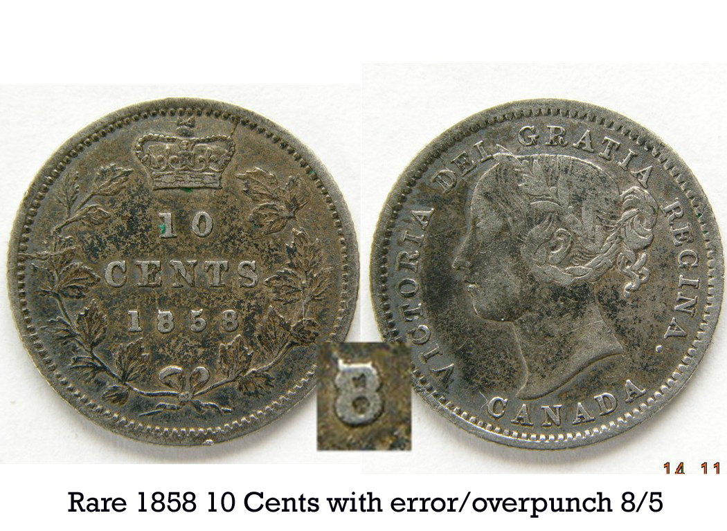 Canadian 10 Cent Varieties