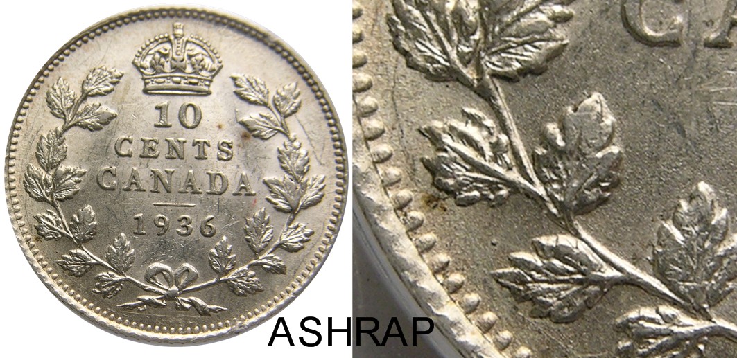 Canadian 10 Cent Varieties